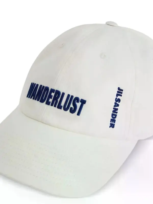 JIL SANDER Embroidered Baseball Cap
