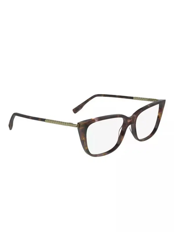 Lacoste Tortoiseshell Cat-eye Glasses