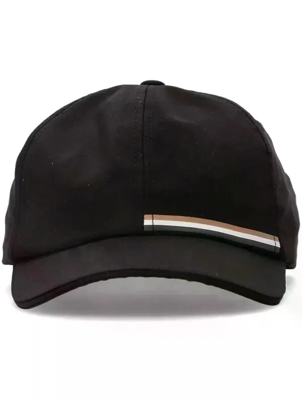BOSS Logo-print Baseball Cap - Black