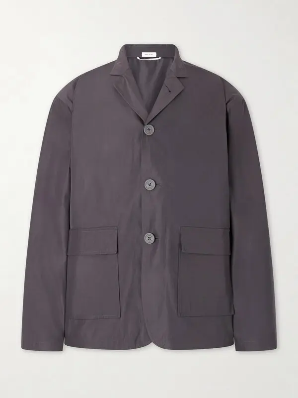 Thom Browne Packable Shell Jacket - Gray