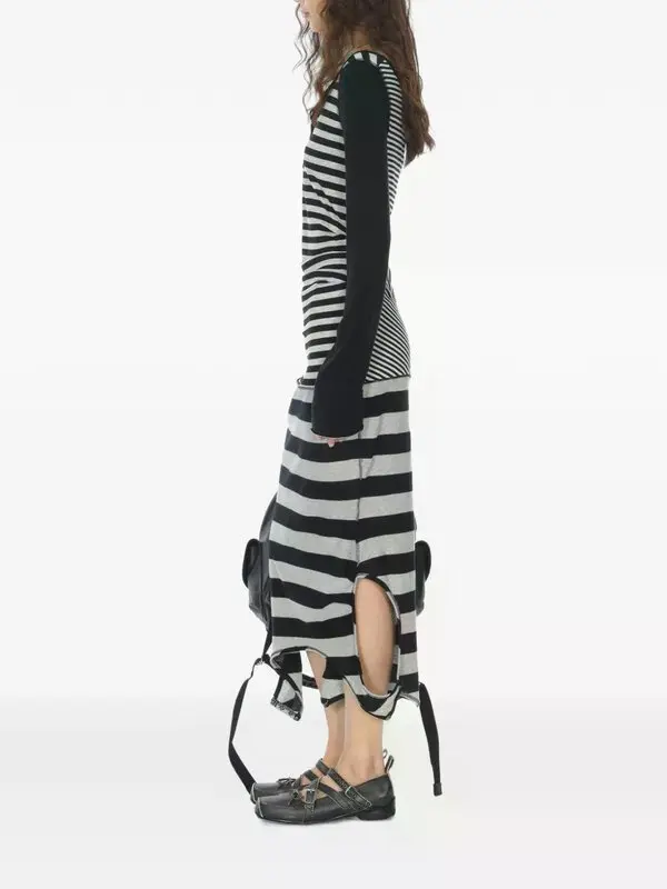 OPEN YY Striped Convertible Hook Top