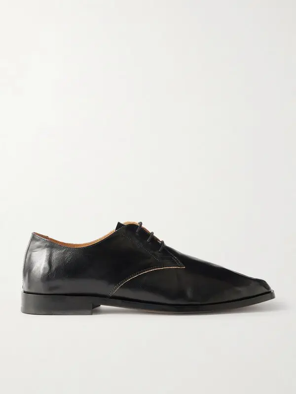 Our Legacy Collapsing Consultant Leather Derby Shoes