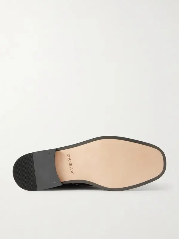 Our Legacy Collapsing Consultant Leather Derby Shoes