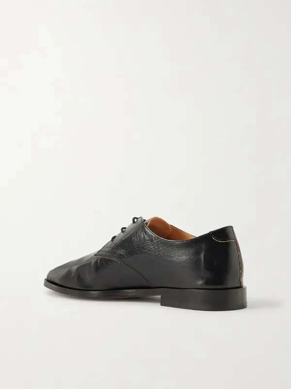 Our Legacy Collapsing Consultant Leather Derby Shoes