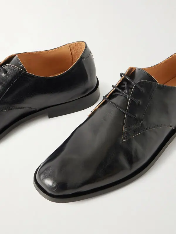 Our Legacy Collapsing Consultant Leather Derby Shoes