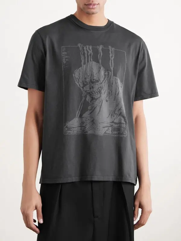 Our Legacy Printed Cotton-jersey T-shirt