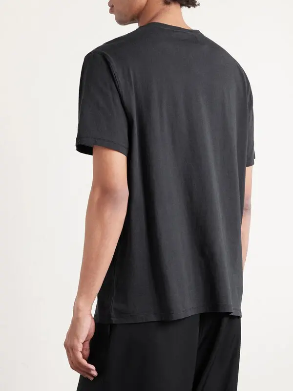 Our Legacy New Box Printed Cotton-jersey T-shirt - Black