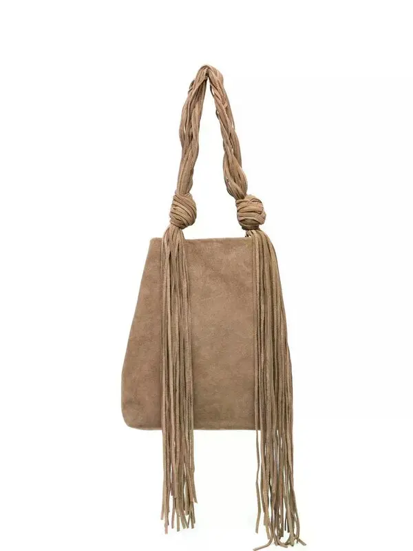 JNBY Fringed Shoulder Bag - Neutrals