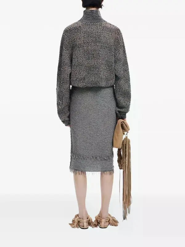 JNBY Fringed Shoulder Bag - Neutrals