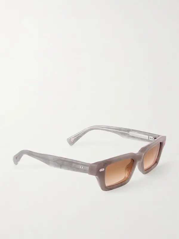 Brunello Cucinelli Square-frame Sunglasses - Neutrals