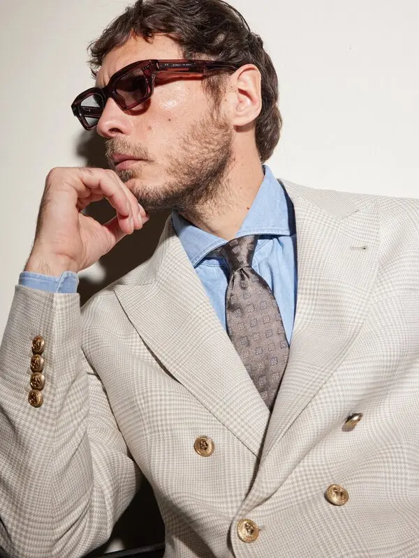 Brunello Cucinelli Marla Square-frame Sunglasses