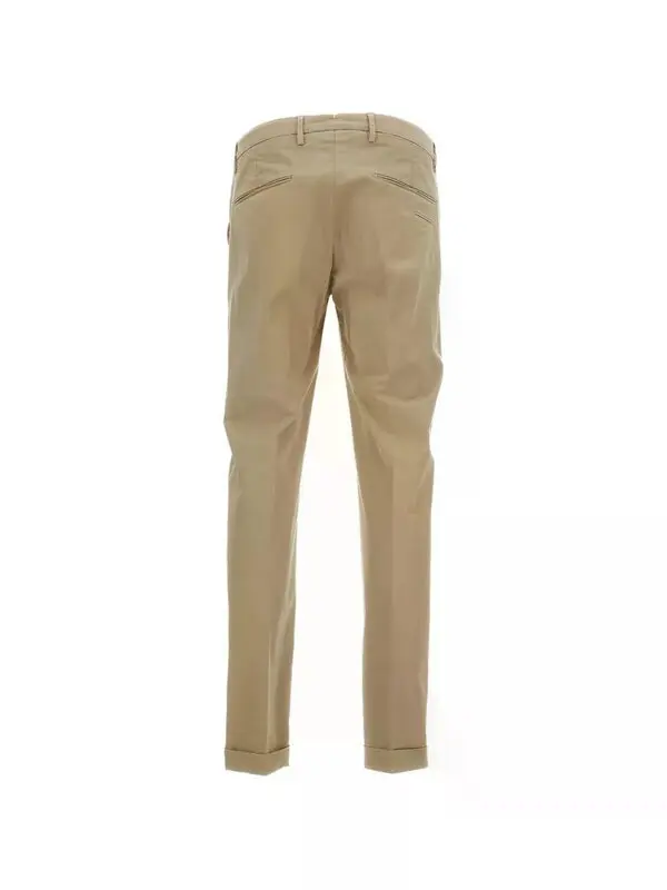 BRIGLIA 1949 American-style Pocket Chino Trousers - Neutrals