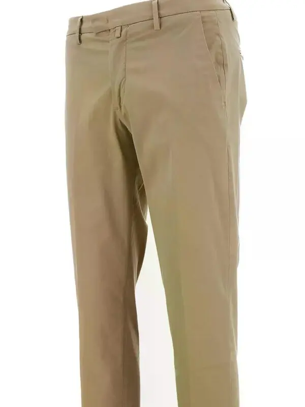 BRIGLIA 1949 American-style Pocket Chino Trousers - Neutrals