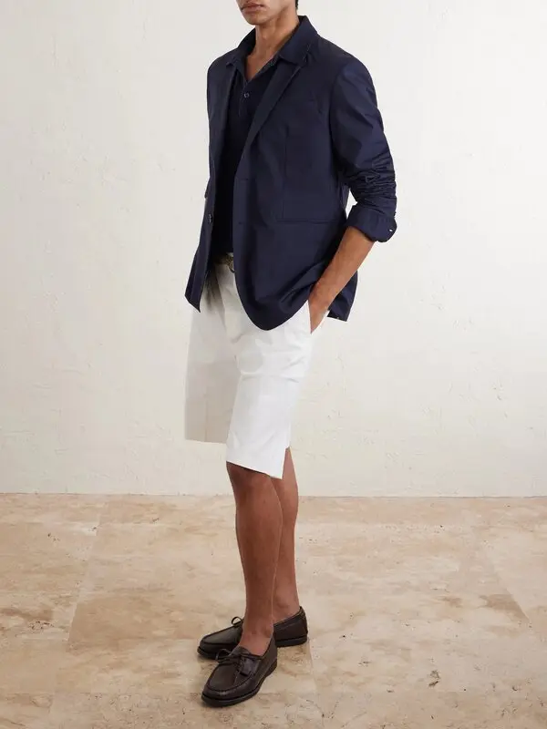 Orlebar Brown Mathis Single-breasted Cotton Blazer