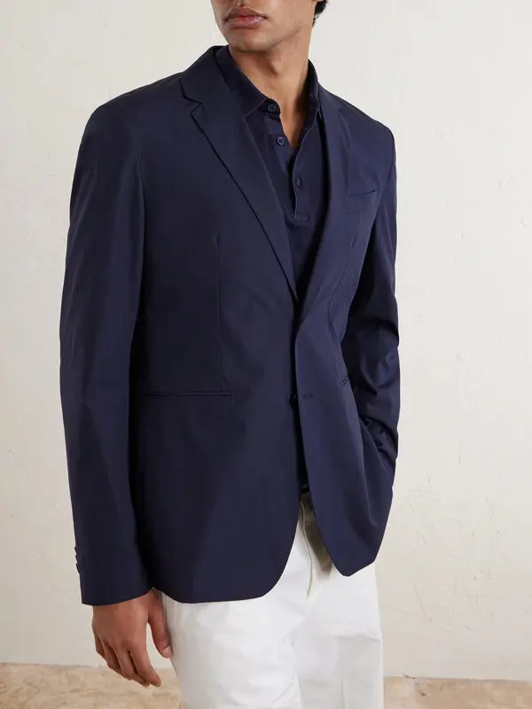 Orlebar Brown Mathis Single-breasted Cotton Blazer