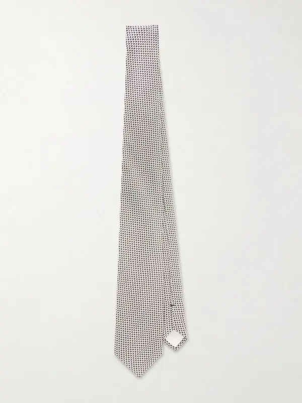 TOM FORD 8cm Silk-jacquard Neck Tie - Black