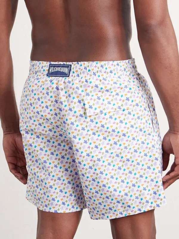 Vilebrequin Moorea Straight-leg Mid-length Printed Swim Shorts - Multi