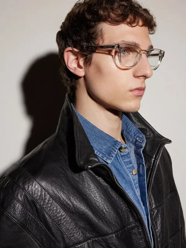Saint Laurent Sl 876 Round-frame Optical Glasses