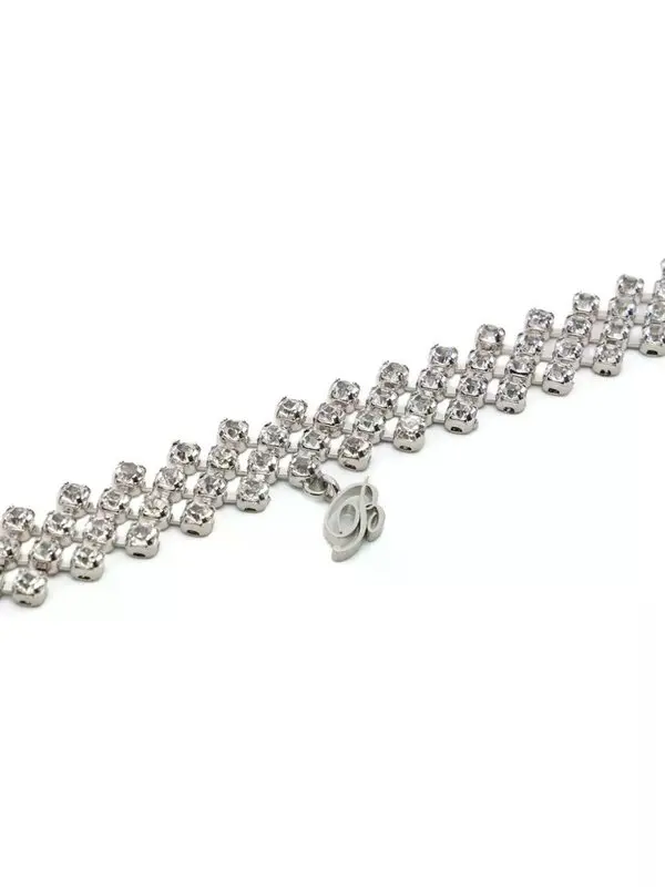 Blumarine Logo-pendant Choker Necklace