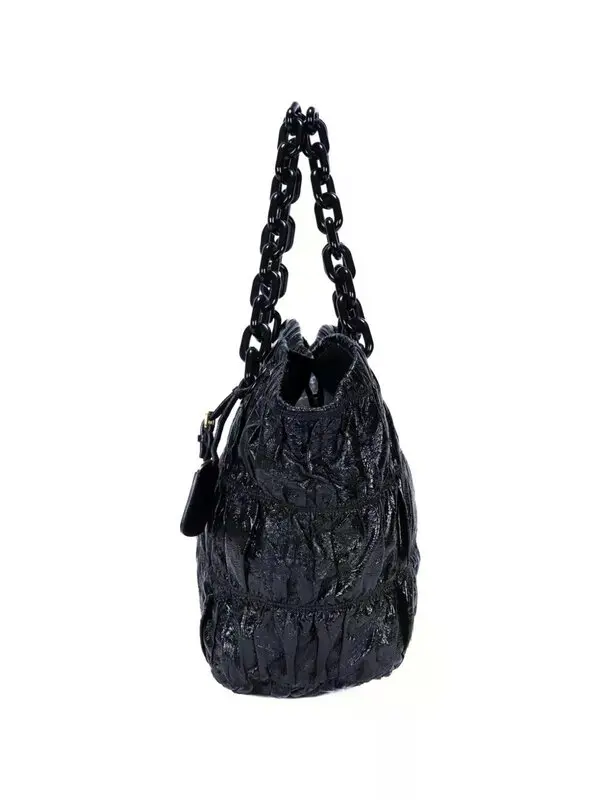 Prada Gaufre Chain Handle Tote Bag