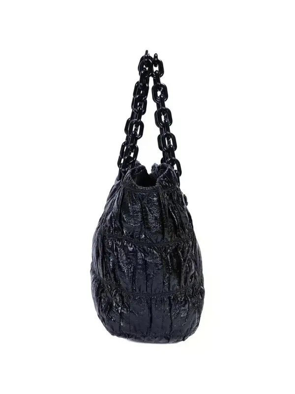 Prada Gaufre Chain Handle Tote Bag