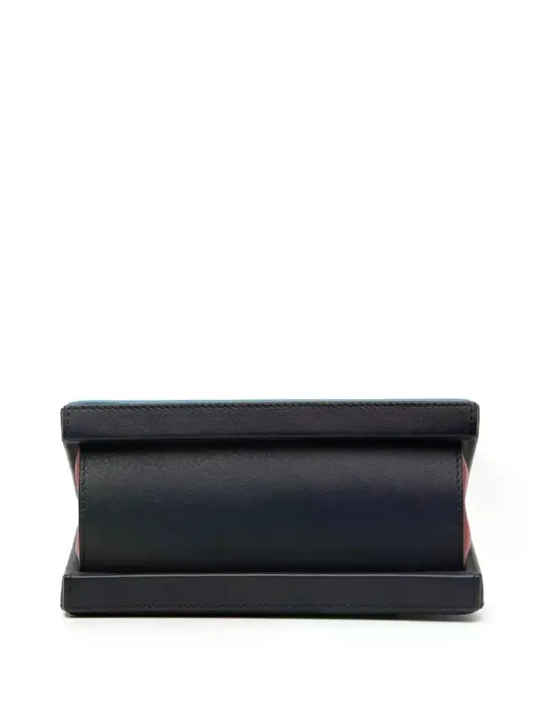 Loewe Small Printed Leather Satchel - Blue