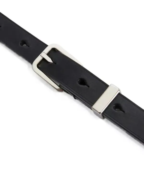 JIL SANDER Buckle Leather Belt