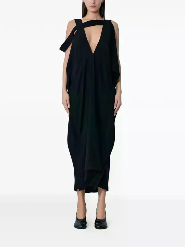LIMI FEU Draped Maxi Dress