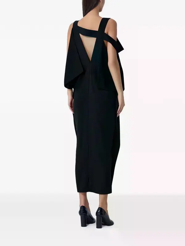 LIMI FEU Draped Maxi Dress