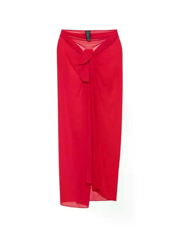 FISICO Knotted Sarong - Red
