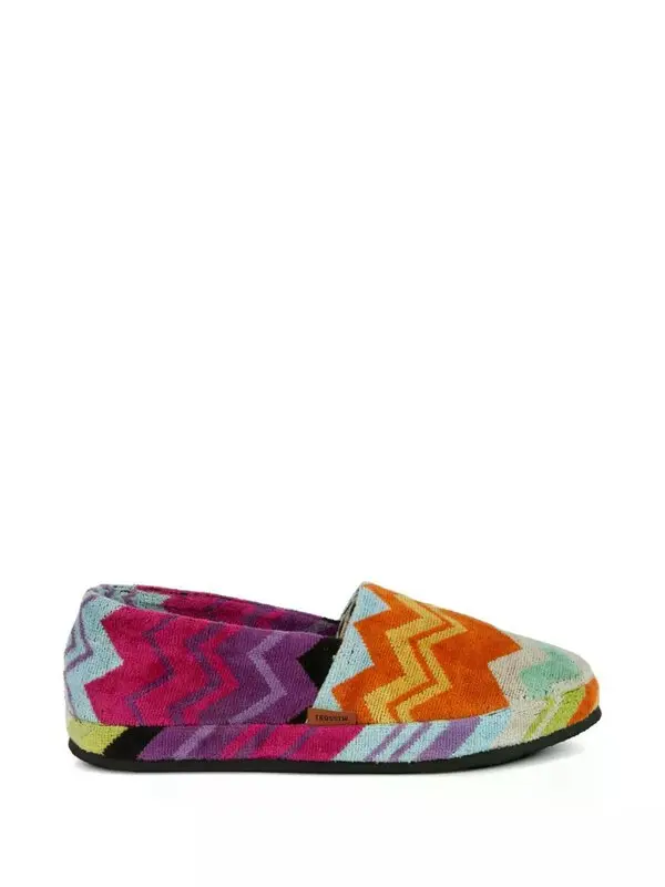Missoni Zigzag-pattern Slippers