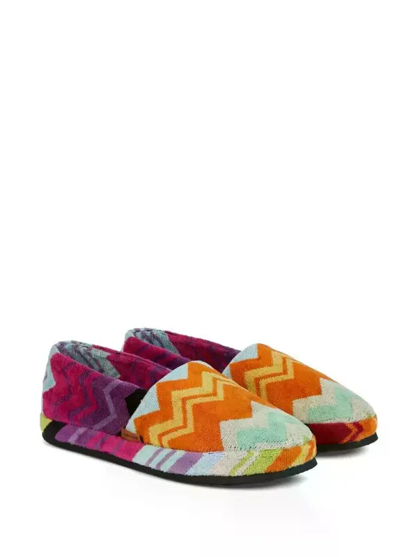 Missoni Zigzag-pattern Slippers