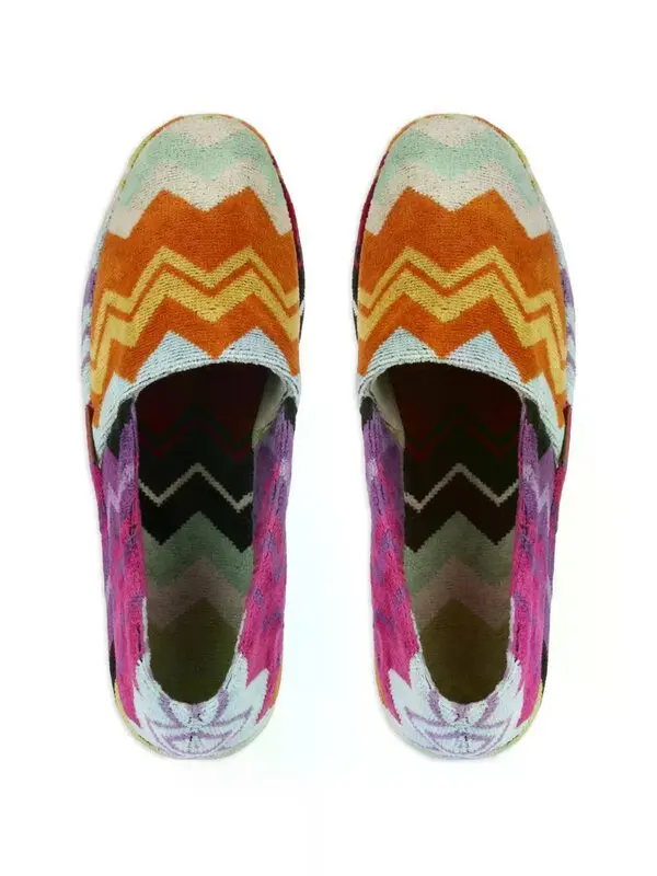 Missoni Zigzag-pattern Slippers