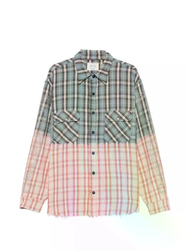 ERCOLE STUDIO Patterned Flannel Overshirt