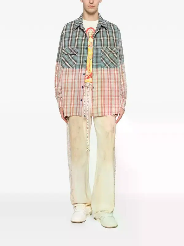 ERCOLE STUDIO Patterned Flannel Overshirt