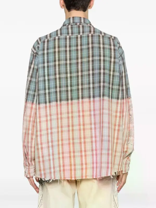ERCOLE STUDIO Patterned Flannel Overshirt