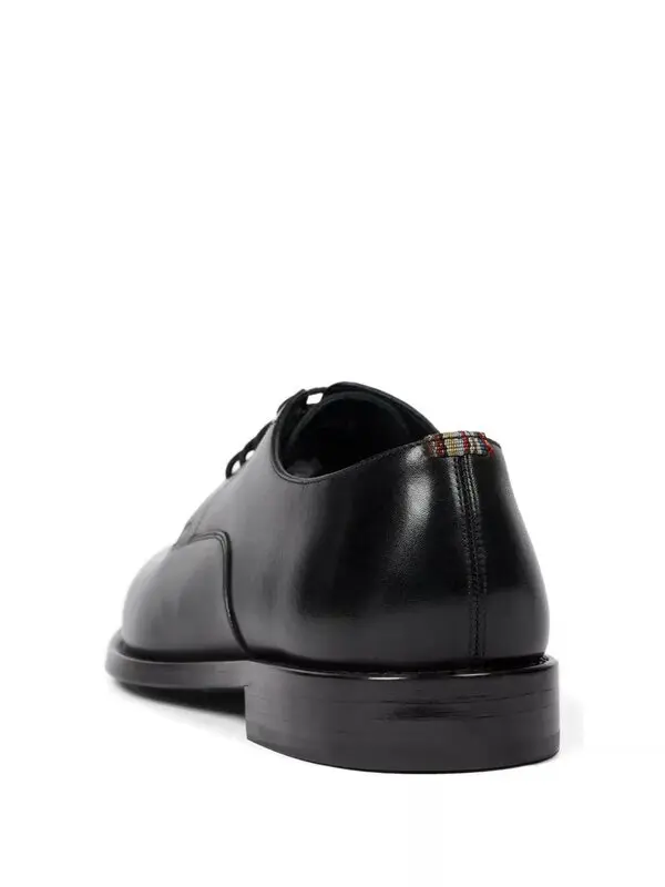 Paul Smith Leather Derby Shoes - Black