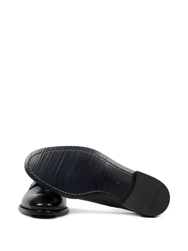 Paul Smith Leather Derby Shoes - Black
