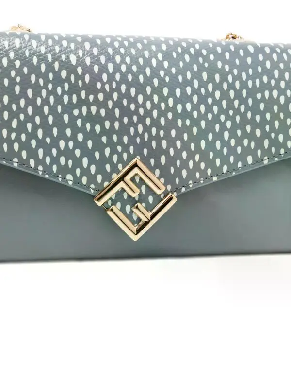Fendi Ff Diamonds Mottled Logo Mini Bag