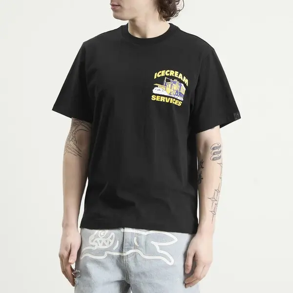 ICECREAM Ic Services T-shirt - Black