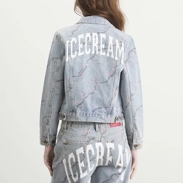 ICECREAM Sakura Denim Trucker Jacket