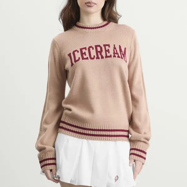 ICECREAM Knitted Crewneck
