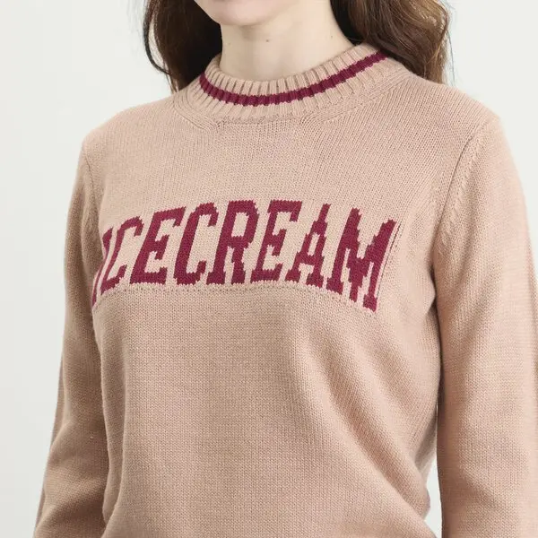 ICECREAM Knitted Crewneck