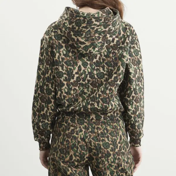ICECREAM Zip Through Camouflage Hoodie - Camo