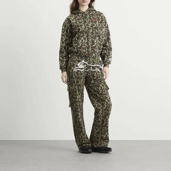 ICECREAM Zip Through Camouflage Hoodie - Camo