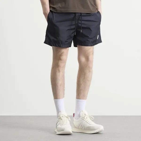 Moncler Nylon Swim Shorts - Navy