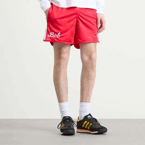 Adidas Bob Marley Shorts - Pure Ruby