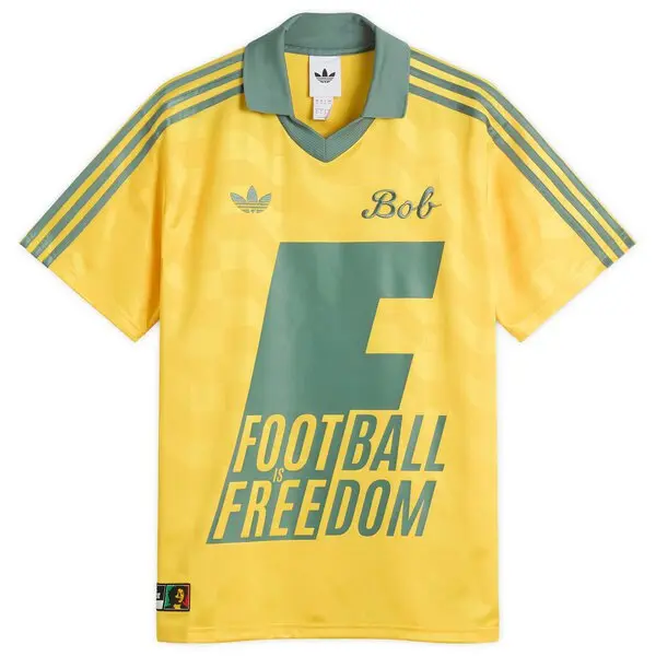 Adidas Bob Marley Jersey Top - Bold Gold