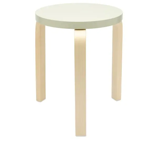 ARTEK Alvar Aalto 1933 Stool 60 - Green Lacquered
