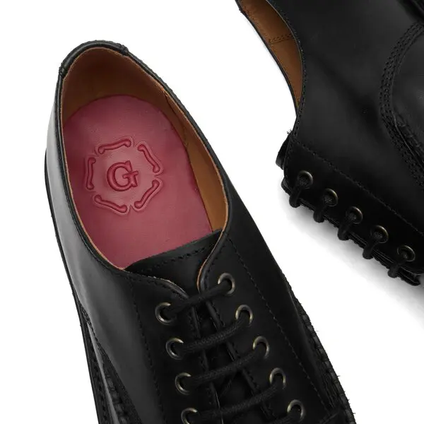 Grenson Carlo Derby Shoes - Black